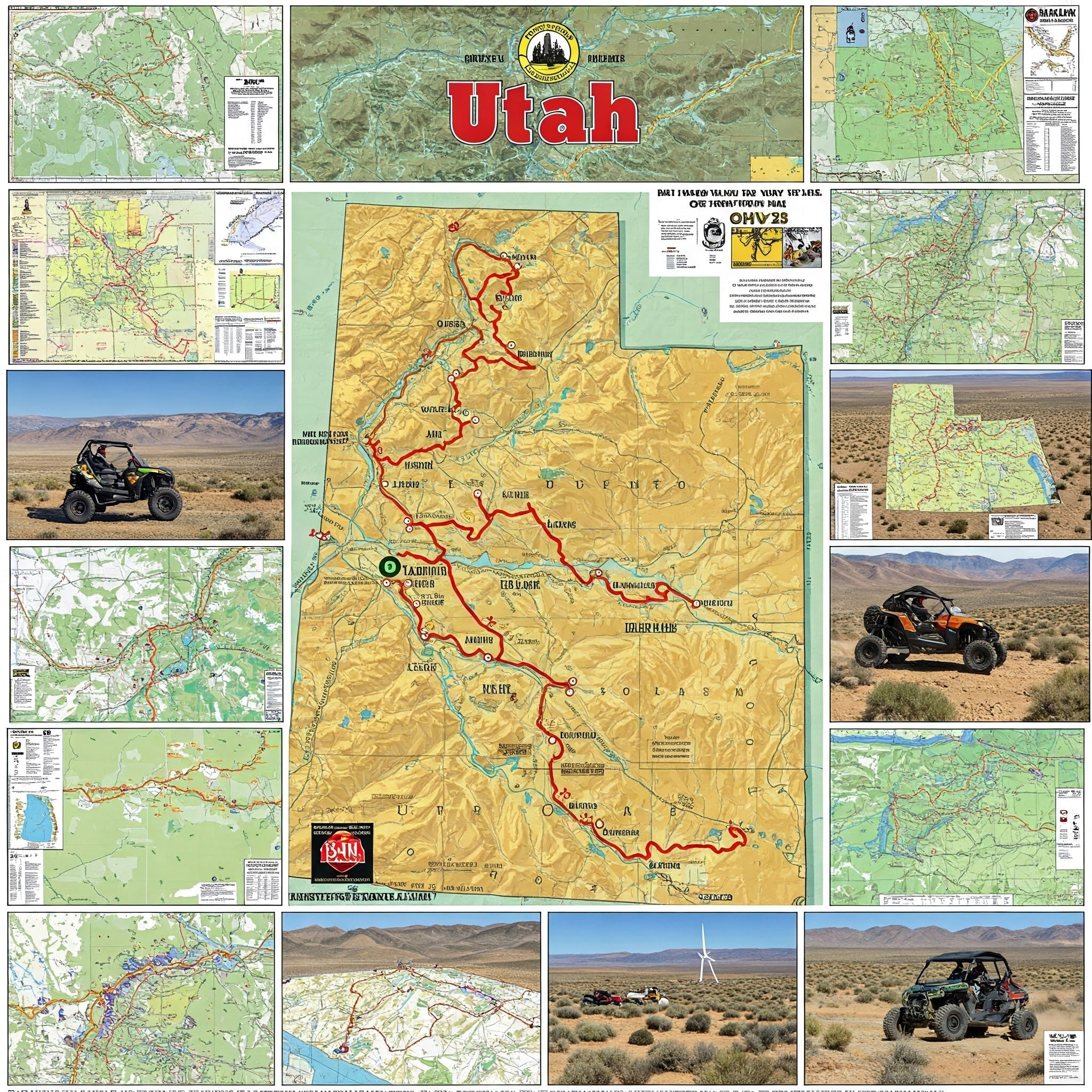 Bureau of Land Mangement OHV Trail Maps – The Natural Resources Map ...
