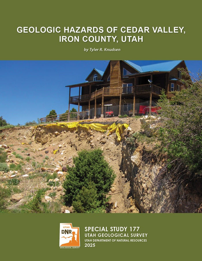 Geologic Hazards of Cedar Valley, Iron County, Utah (SS-177) – The ...