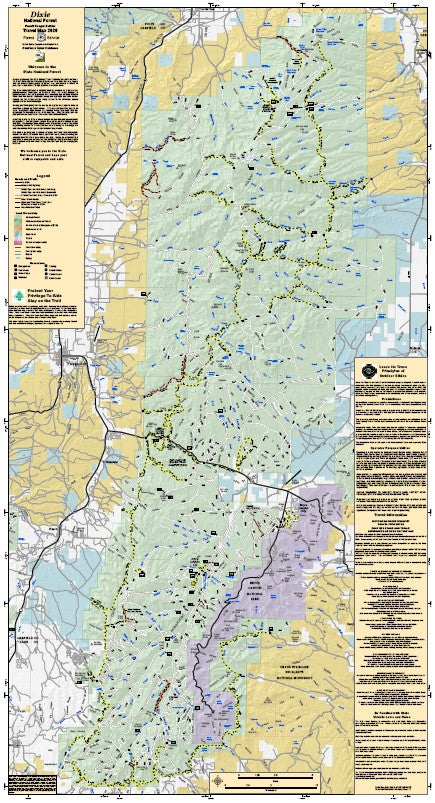 US Forest Service Visitor Use Travel Map - Powell Ranger District – The ...