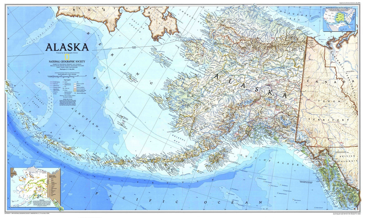 Nat Geo Wall Map – The Natural Resources Map & Bookstore