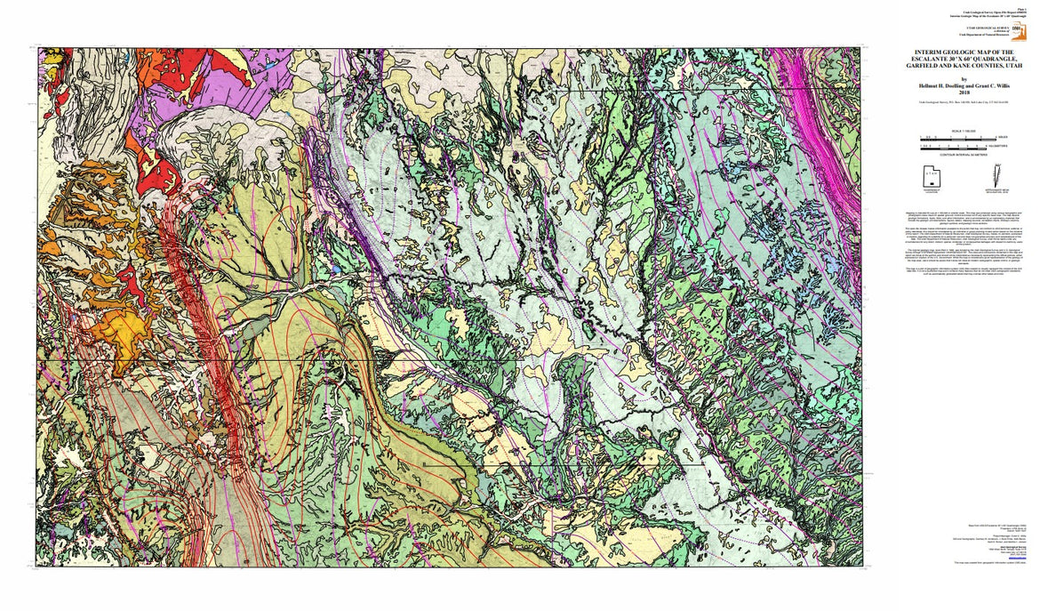 1:100,000 Geologic Maps – The Natural Resources Map & Bookstore
